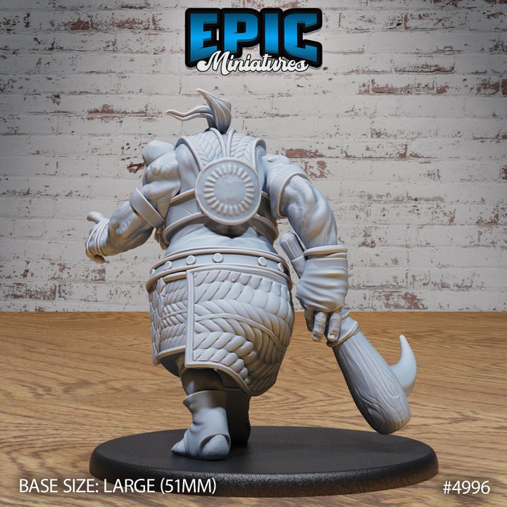 3D Printable Orog Female Set / Orc Warrior / Cave Beast / Evil Troll Army / Forest Monster ...